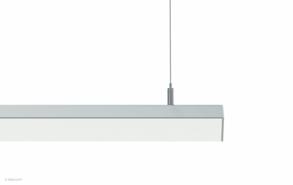 VIV2003S V-Shape Pendant Linear Light with Frosted Lens