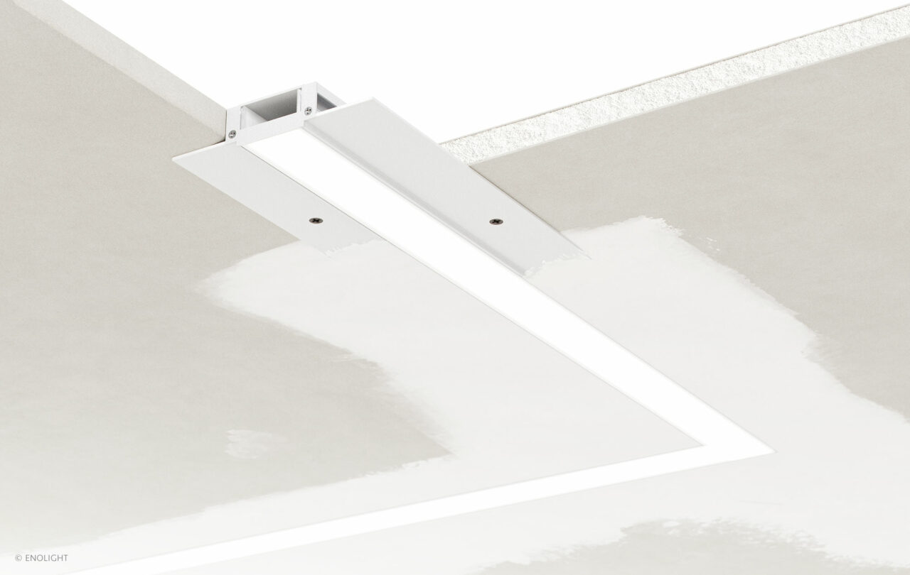 SPK7515F Ultra Long Recessed Drywall Linear Light
